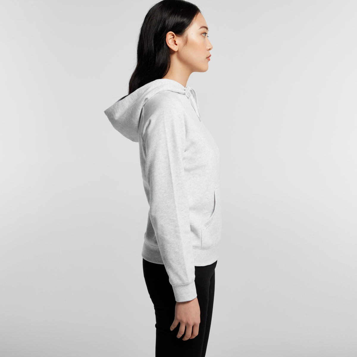 Ladies Black Supply Hood - (Ladies) - Hoods - The Fabric Printer