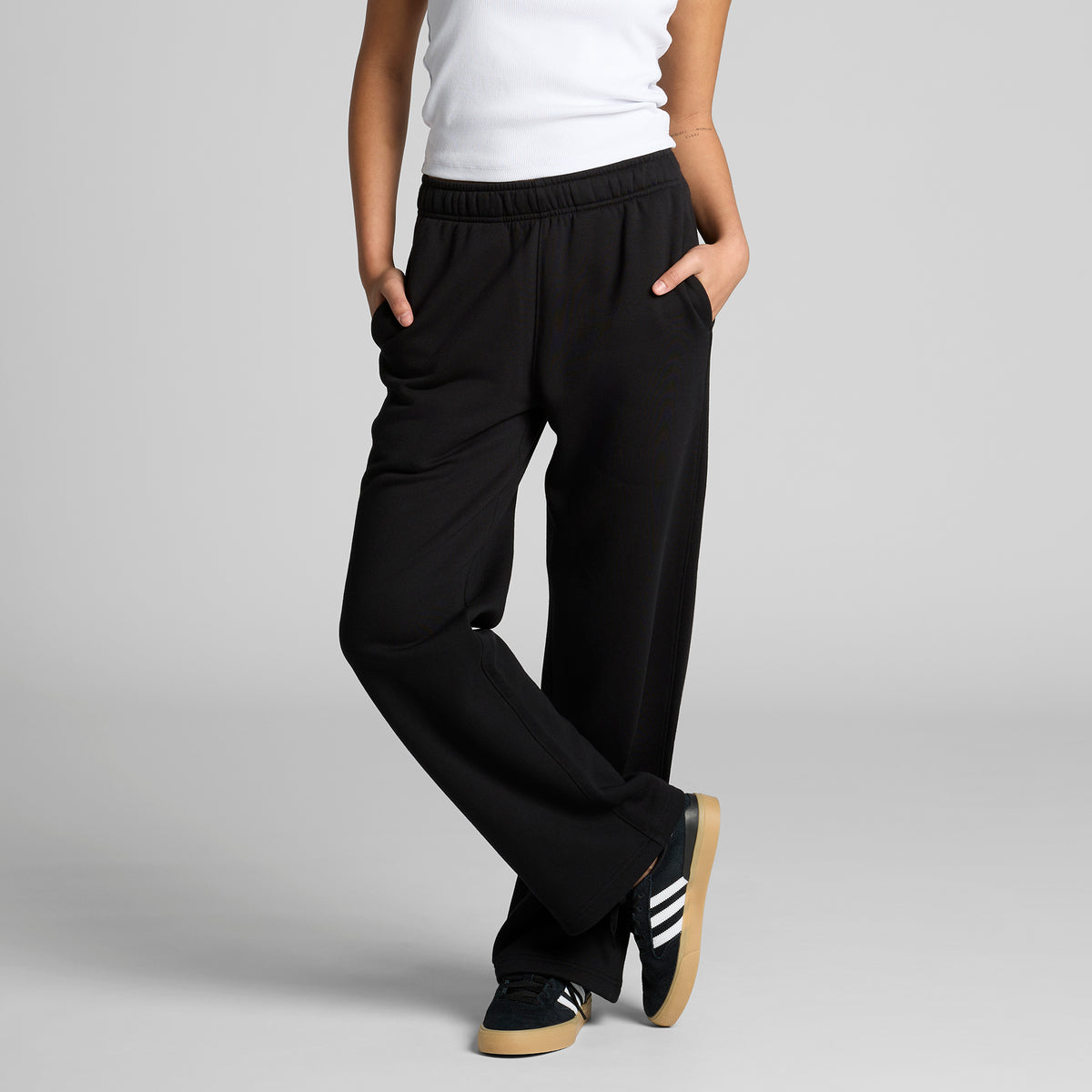 Wo's Relax Cuffless Track Pants - 4926 – The Fabric Printer