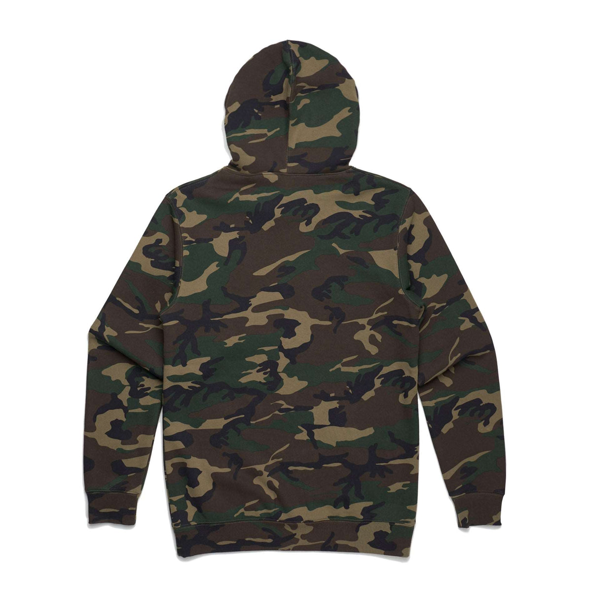 Mens Camo Supply Hood - Hoods - The Fabric Printer